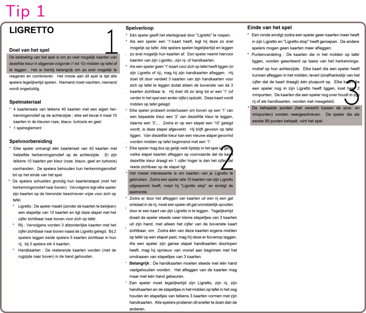 4 tips voor een minimalistische instructie - Eluxis